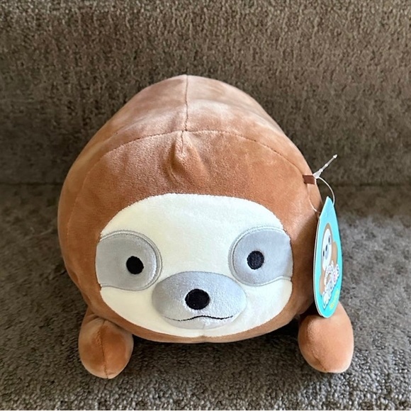 Squishmallows | Toys | Nwt 9 Simon The Sloth Cuddler Laying Hugmee ...